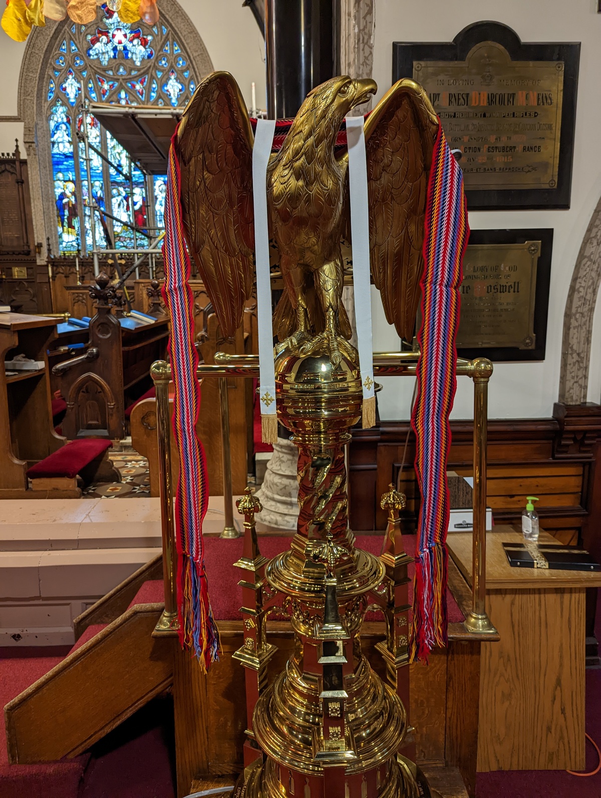 The Eagle's Metis Sash | Holy Trinity Church